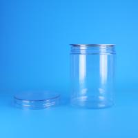 China Custom PET Plastic Jar 540ml 87mm Leak Proof Screw Cap Food Grade Storage for sale