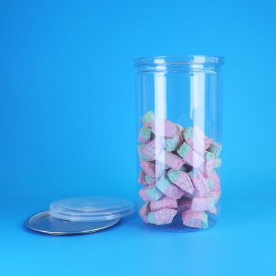 China Food Grade Transparent PET Bottles 800ml 83mm for Baby Food Nutritional Supplements for sale