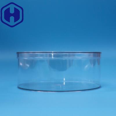 China BPA Free PET Wide Mouth Round Clear Food Storage Containers 600ml 140mm Bulk for sale