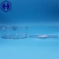 China BPA Free PET Wide Mouth Round Clear Food Storage Containers 600ml 140mm Bulk for sale