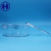 China BPA Free PET Wide Mouth Round Clear Food Storage Containers 600ml 140mm Bulk for sale