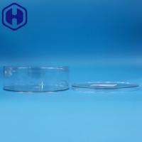 China Transparent PET Plastic Candy Cookies Nuts Containers Boxes Clear Lids Food Grade for sale