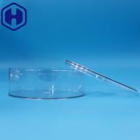 China Transparent PET Plastic Candy Cookies Nuts Containers Boxes Clear Lids Food Grade for sale