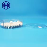 China Empty Dried Fruit Candy Nuts Cookies PET Plastic Octagon Packaging Box Food Grade for sale