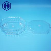 China Food Grade Empty Dried Fruit Candy Chocolate Cookies PET Plastic Octagon Packaging Box for sale