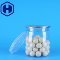 China Leak Proof 250ml PET Plastic Cans with Easy Open Lid for Snack Candy Food Packing for sale