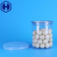 China BPA Free 220ml PET Plastic Canister with Easy Open Lid for Seafood Packaging for sale