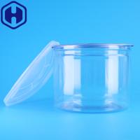 China 1000ml Food Grade PET Plastic Jar with Easy Open Lid for Dried Fruits Nuts Packaging for sale