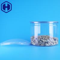 China Custom 1000ml PET Plastic Jar with Easy Open Lid Food Grade Container for Dried Food Nuts for sale