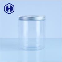 China Food Grade PET Screw Cap Clear Jar 770ml 97mm for Candy Cookie Chocolate Storage for sale