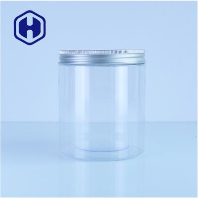 China Food Grade PET Screw Cap Clear Jar 770ml 97mm for Candy Cookie Chocolate Storage for sale