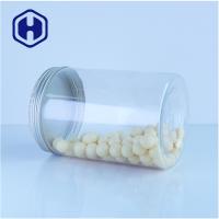 China Food Grade PET Clear Jar 960ml 32oz Spill Proof Airtight Container for Bulk Spices Grains Snack Packaging for sale