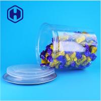 China PET Clear Round Can 1500ml 50oz Moisture Proof Lid for Spice Coffee Cereal Powder Tea Leaves Herb for sale