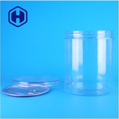 China Customized Food Grade Clear PET Jar 800ml 99mm Screw Lid for Butter Yogurt Packaging for sale