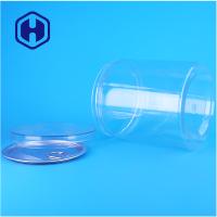 China Customized Food Grade Clear PET Jar 800ml 99mm Screw Lid for Butter Yogurt Packaging for sale