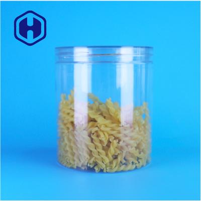 China BPA Free Clear PET Jar 800ml 99mm Screw Top for Dry Pet Food Cake Fruits Packing for sale