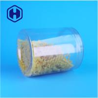 China BPA Free Clear PET Jar 800ml 99mm Screw Top for Dry Pet Food Cake Fruits Packing for sale