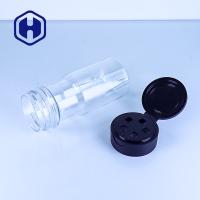 China Wholesale Custom PET Spice Jars 100ml Clear PP Flip Top OEM Seasoning Bottles FSSC22000 for sale