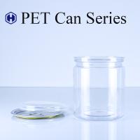 China FSSC22000 Clear PET Cans 250ml 65mm Diameter for Dry Food ODM Bulk Orders for sale