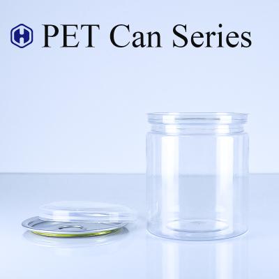 China FSSC22000 Clear PET Cans 250ml 65mm Diameter for Dry Food ODM Bulk Orders for sale
