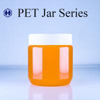 China FSSC22000 Certified Clear PET Peanut Butter Jars 340ml 72mm Food Grade Plastic Packaging Bulk OEM for sale