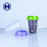 China Bulk Small Injection PP Cup with Cap OEM Customization Screen Printing for Chocolate Beans Candies for sale