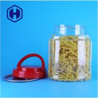 China Custom Food Grade Plastic Clear Jar Dried Fruit Raisin Mango Berry Packaging With Handle Lid for sale