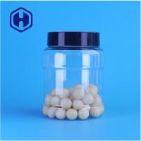 China Custom Eco Friendly Clear Plastic Jars For Dried Mango Raisins Apricots Mixed Fruit for sale