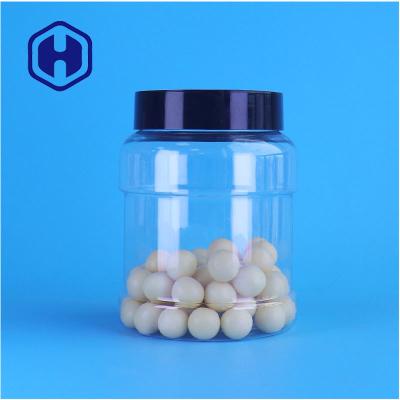 China Custom Eco Friendly Clear Plastic Jars For Dried Mango Raisins Apricots Mixed Fruit for sale