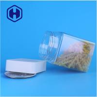 China Retail Recyclable Transparent PET Jars For Granola Oatmeal Breakfast Cereal Healthy Snacks for sale