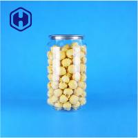 China 330ml Clear PET Plastic Can with Easy Open Lid for Coffee Tea Milk Carbonated Drinks 59mm for sale
