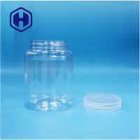 China Food Grade Tamper Proof Clear PET Plastic Jar 1200ml 87mm Neck for Nuts Candy Noodles for sale