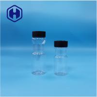 China Food Grade PET Plastic Spice Jar 100ml with Sifting Lid Transparent Clear for sale