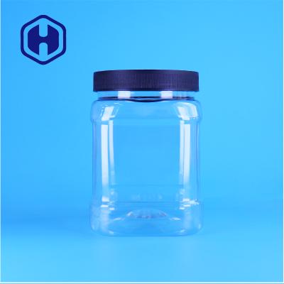 China PET Jar For Dry Dog Treats Biscuits And Freeze Dried Pet Food Retail Packs for sale
