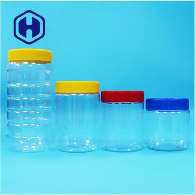 China Clear PET Jars For Chocolate Spread Filled At 40 C Or Below for sale