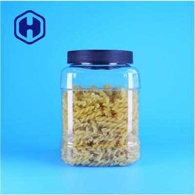 China Custom Straight Sided PET Jars For Clear Product Display for sale