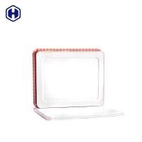 China Food Grade IML Plastic Container 2600ml 253x213x69mm for Candy Nuts Cake Packaging for sale