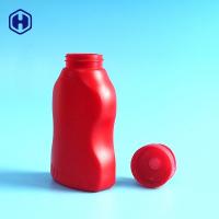 China Red High Barrier EVOH Plastic Squeeze Bottle 210ml 220g with Silica Gel PP Flip Top for Food Packaging for sale