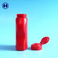 China Red High Barrier EVOH Plastic Squeeze Bottle 210ml 220g with Silica Gel PP Flip Top for Food Packaging for sale