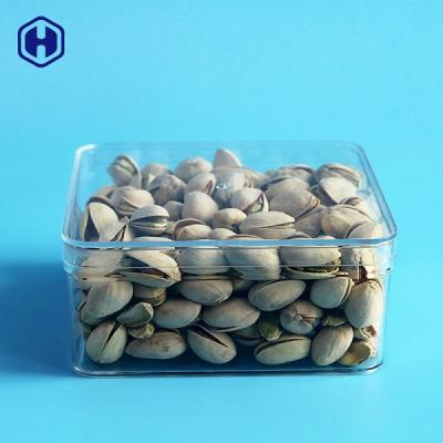 China 450ml PET Clear Plastic Square Box for Chocolate & Candies - 108×108×54mm Food Grade Container with SGS FDA Certification for sale