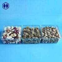 China 450ml PET Clear Plastic Square Box for Chocolate & Candies - 108×108×54mm Food Grade Container with SGS FDA Certification for sale