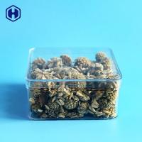 China 450ml PET Clear Plastic Square Box for Chocolate & Candies - 108×108×54mm Food Grade Container with SGS FDA Certification for sale