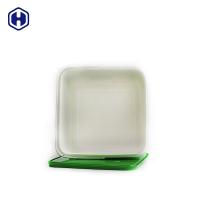China Square IML Layer Cake Tub 3000ml 100oz Plastic PP Packaging Container with In-Mold Labeling for sale