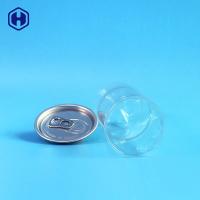 China 8oz 250ml Clear PET Plastic Soda Can with 53mm Diameter - Leak-Proof Airtight Carbonated Beverage Container for sale