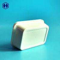 China 750ml 25oz IML Plastic Food Containers for Hot Food - Square PP Box with Custom Labeling for sale