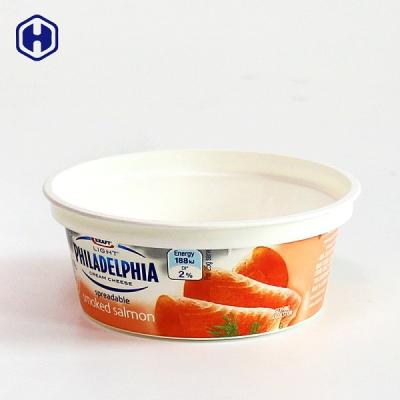 China 190ml 6OZ IML Plastic Containers for Ice Cream & Sashimi - Food Grade PP with Customizable Dimensions for sale