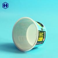 China IML Plastic Dessert Cups 220ml 7oz - Microwavable Food Grade PP Containers with Heat Resistance up to 89°C for sale