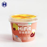 China 210ML 7oz IML Plastic Soup Cup - Food Grade PP Heat Resistant Container with Custom Branding for sale