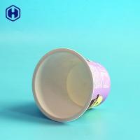 China Custom IML Ice Cream Cup 7.5oz 220ml with ø86.5mm Dimensions - Food Grade PP Plastic Container for sale