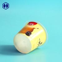 China 120ml 3oz IML Fruit Juice Cup with Foil Top - ø71.2mm PP Plastic Leak-Proof Container for sale